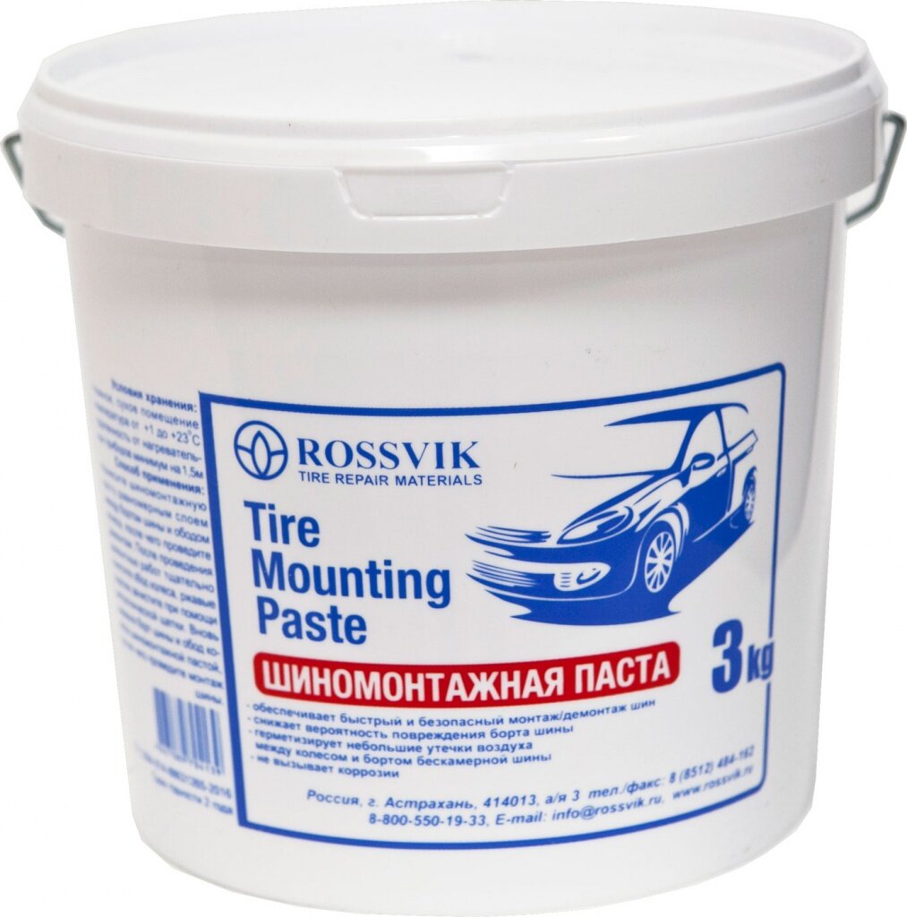 Паста монтажная ROSSVIK ведро 3 кг