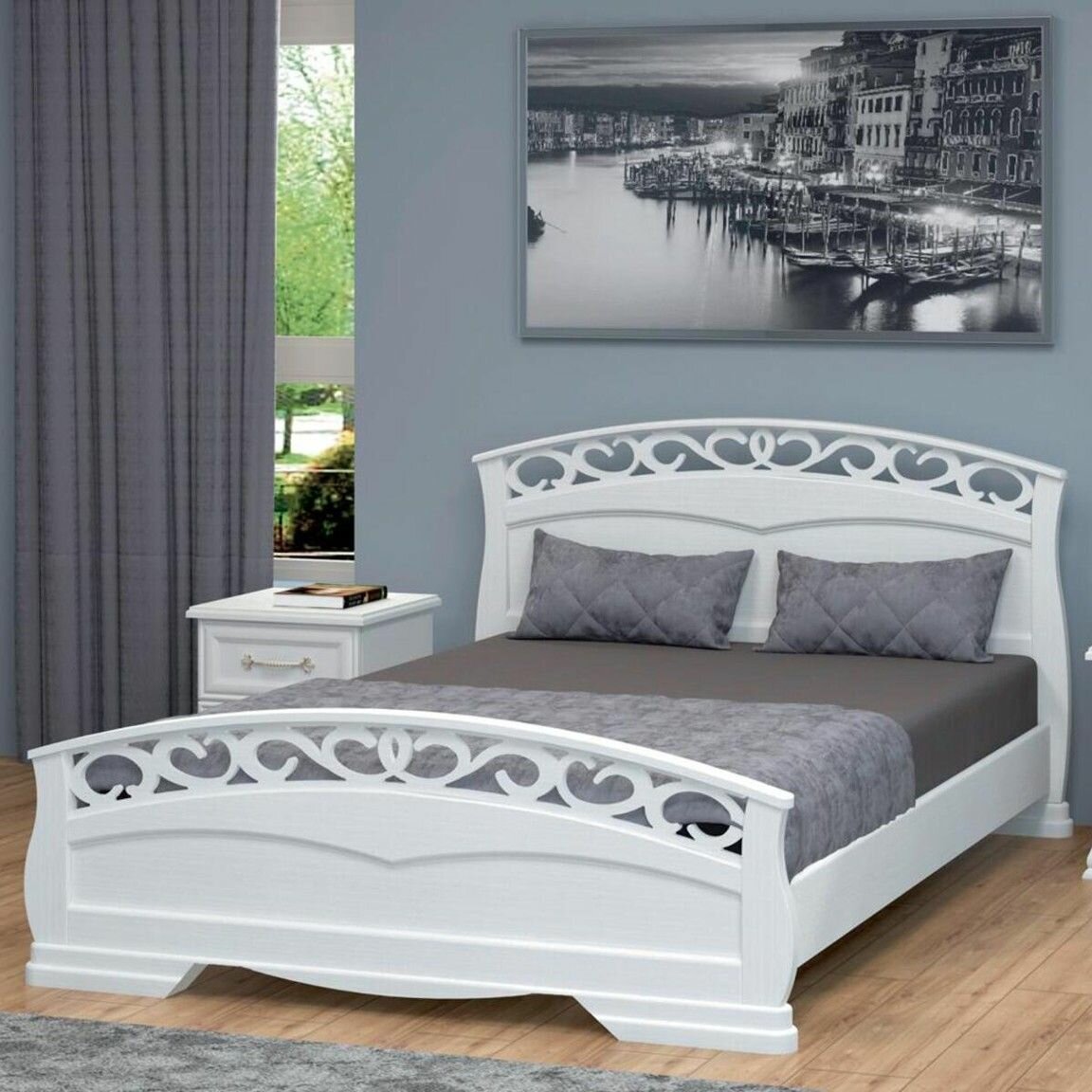 Кровать ГРАЦИЯ-1 двуспальная