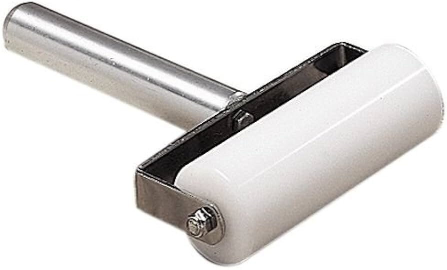 Ролик для теста American Metalcraft PRP500, белый, нержавейка, 4.4 см, 1 шт.