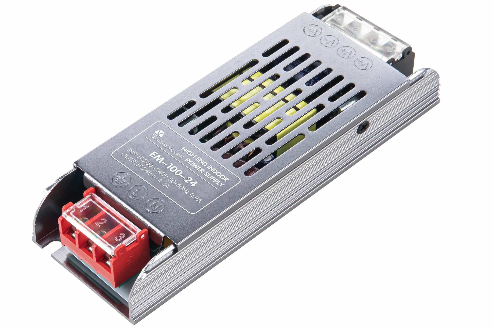 Блок питания для светодиодной ленты interiorlight EM-100-24, 100W, 24v
