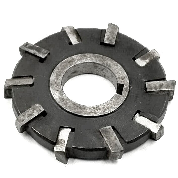 Фреза дисковая 3-х сторонняя 100х18х40 с рифлеными вставными ножами