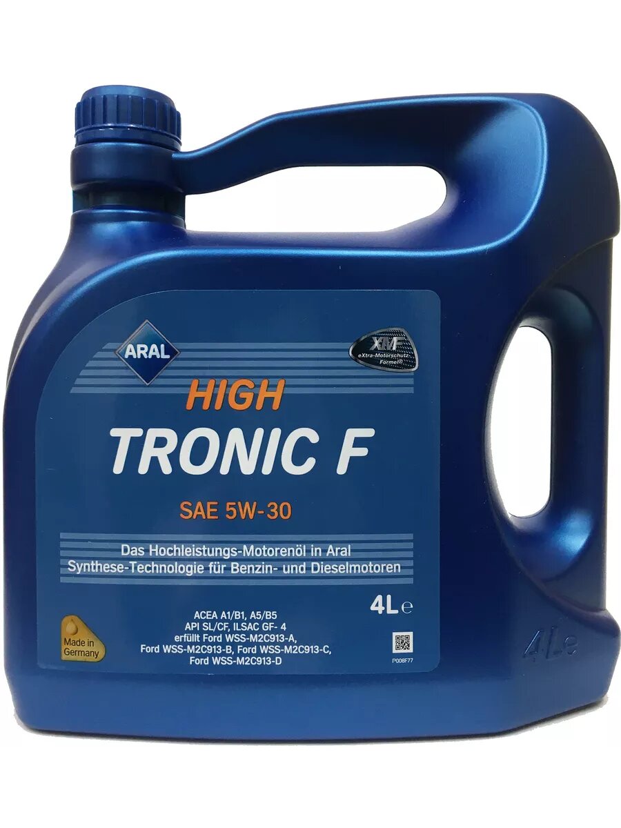 Масло ARAL High Tronic F SAE 5W-30, 4 л