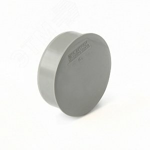 Заглушка 110 мм для внутренней канализации, серая Pro Aqua 411000