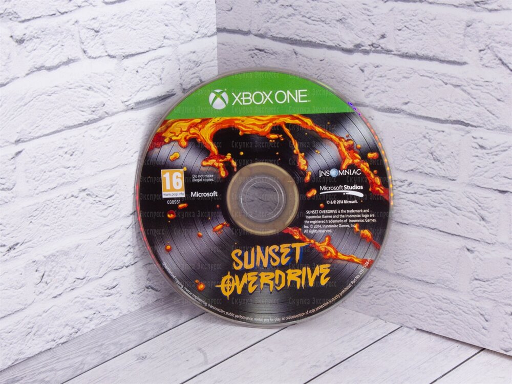 Игра Sunset Overdrive для Xbox ONE, полностью на русском языке, диск