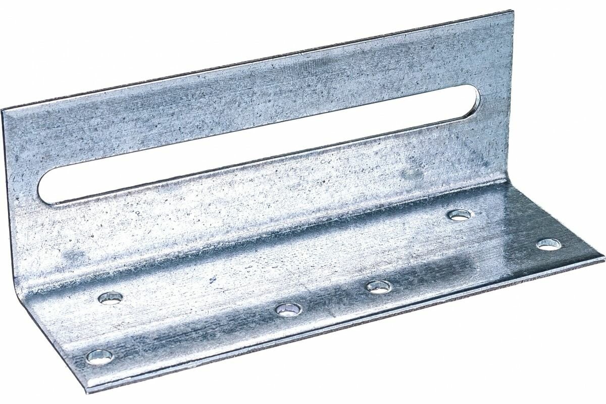 Скользящий перфорированный уголок Tech-Krep д 5,1 мм, оцинкованный 40х40х120х2,0 мм - накл. 124416