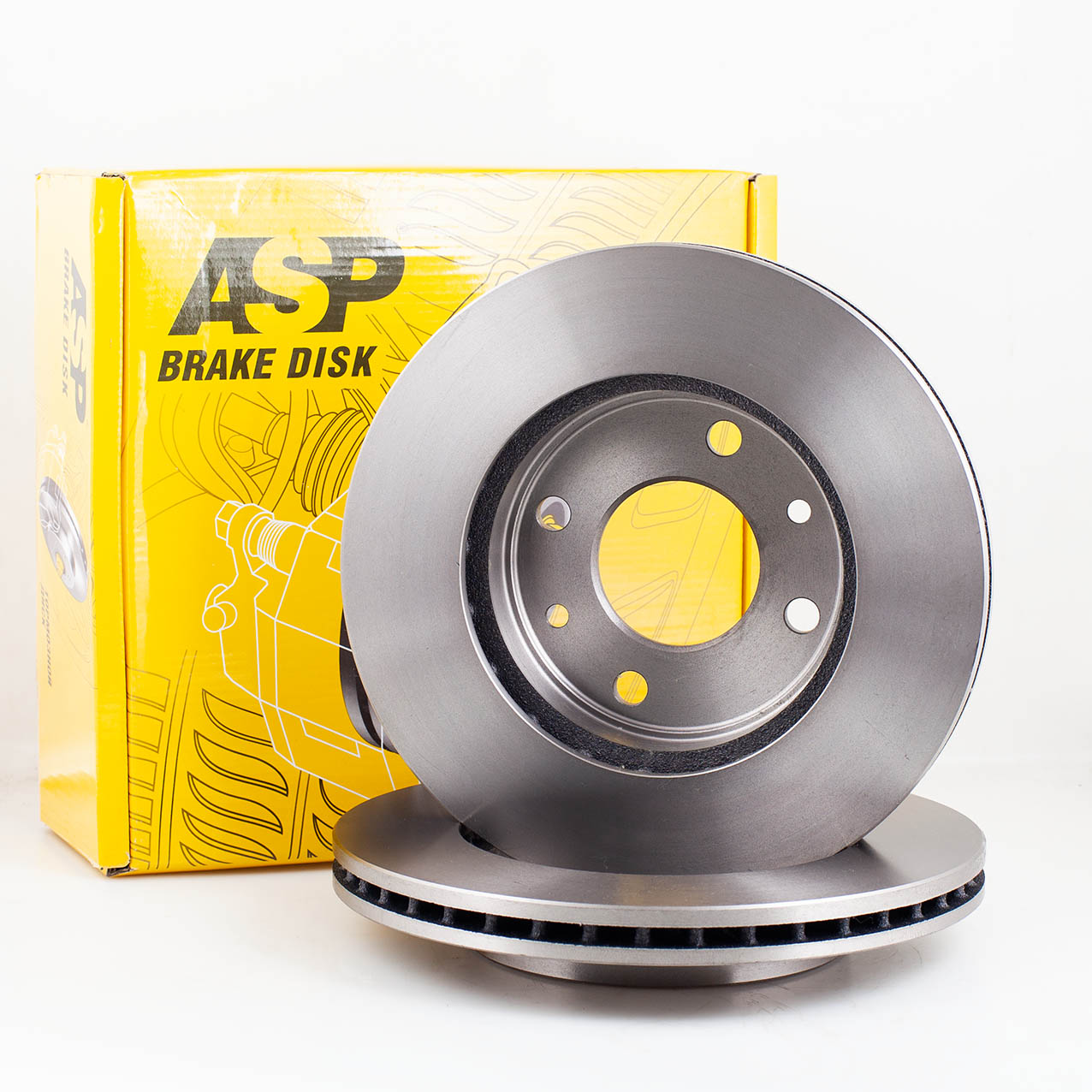 ASP 270202 (270202_A0P / 4020600Q0D / 4020600QAJ) диск тормозной Renault (Рено) Clio (Клио) Kangoo (Кангу)
