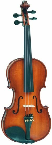 Скрипка Gliga Genial1 S-V04/4, размер 4/4, ученическая скрипка, Аксессуары из черного дерева.