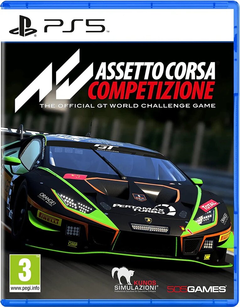Assetto Corsa Competizione (русские субтитры) (PS5)