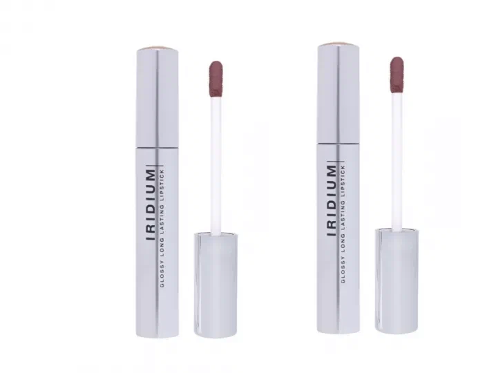 Помада для губ глянцевая стойкая Influence Beauty Iridium Long Lasting Lipstick т.02 4 мл 2 шт