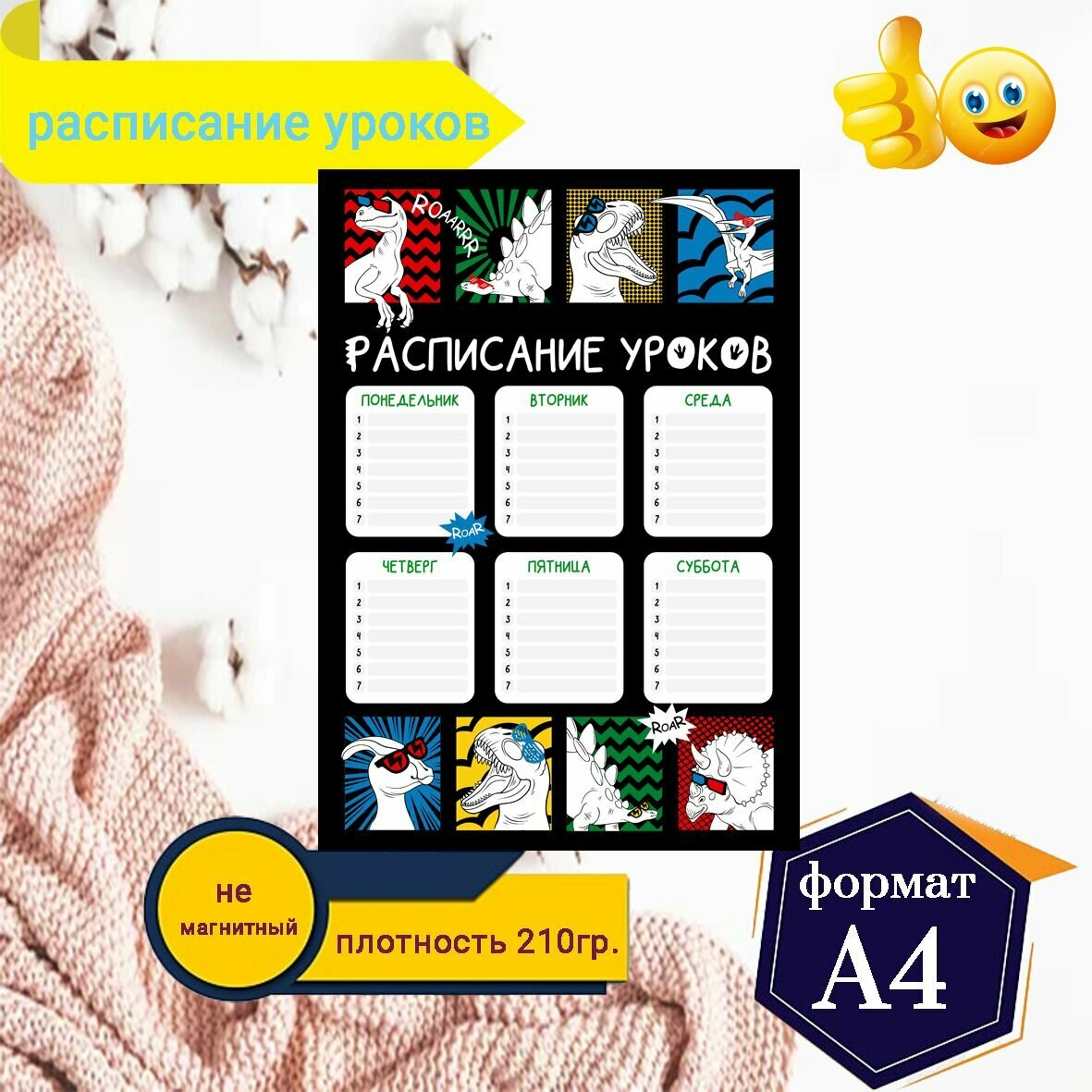 Расписание уроков "Выбражайки"