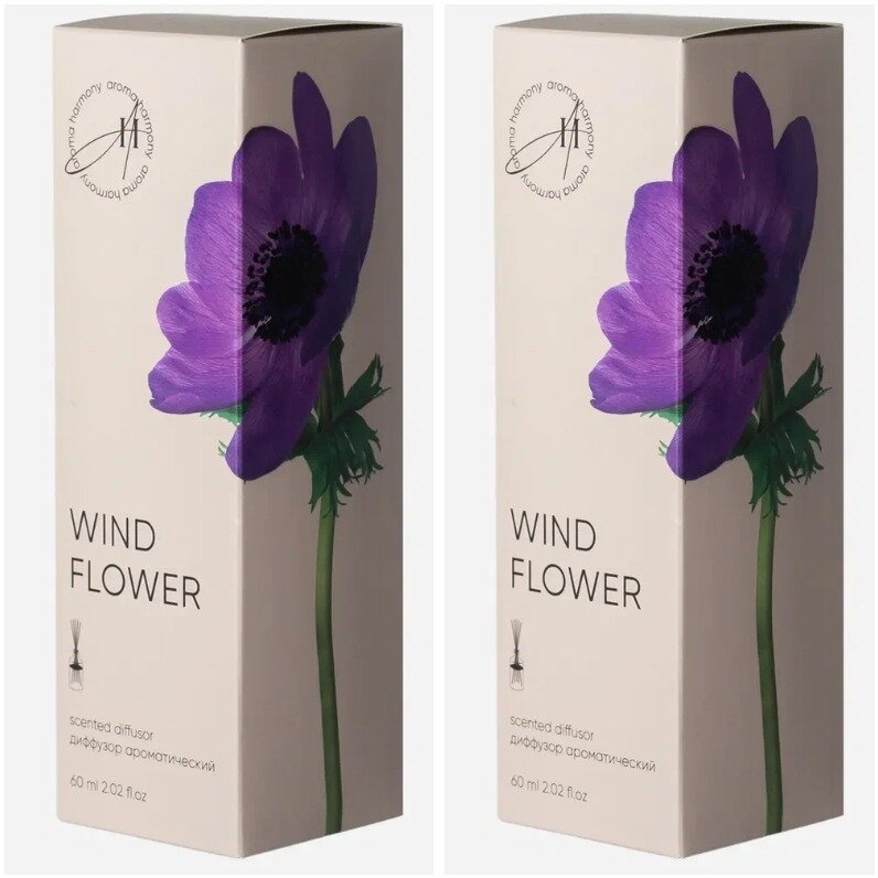 Aroma Harmony Диффузор Ароматический Spring Wind Flowe, 60мл, 2 шт