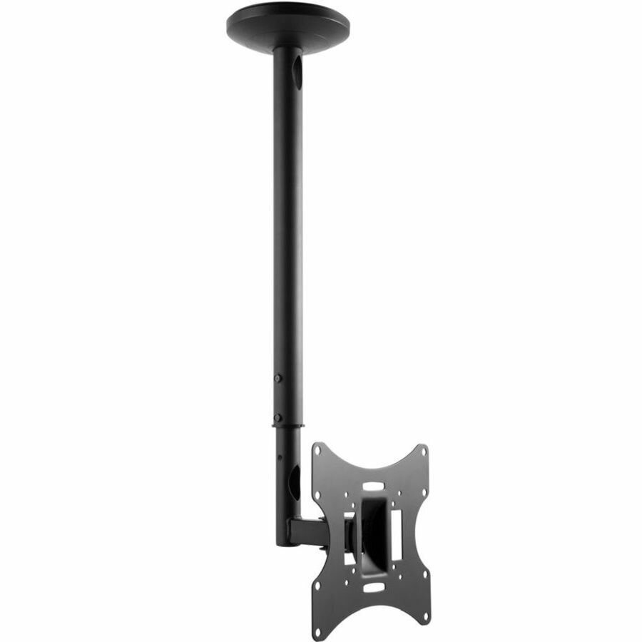 Кронштейн для телевизора Ultramounts UM890 черный 17"-43" макс.30кг потолочный поворотно-выдвижной и наклонный