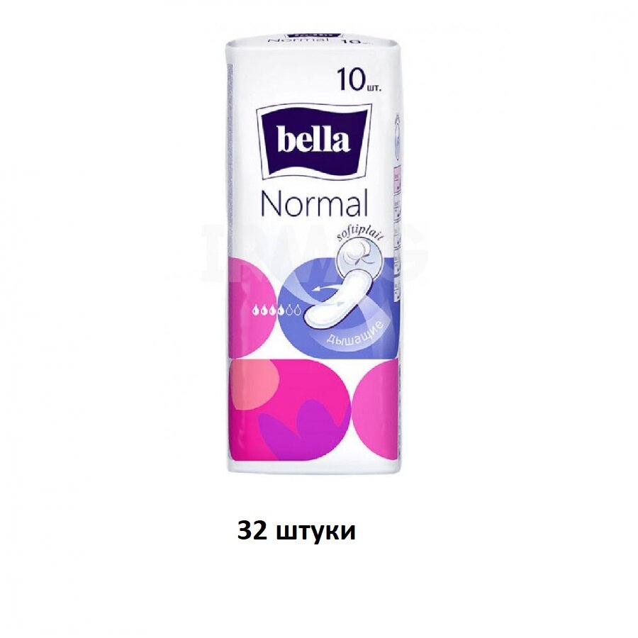 Прокладки гигиенические Bella Normal, 10 шт, 32 упаковки