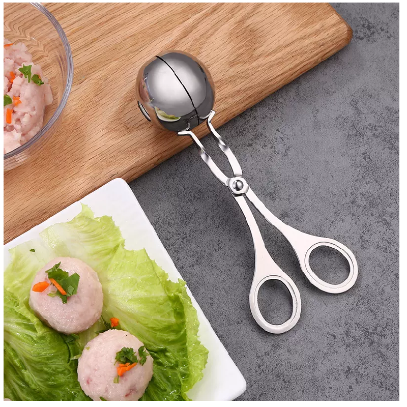 Кухонные щипцы для приготовления фрикаделек 4,5 см, мясных, рыбных и сырных шариков