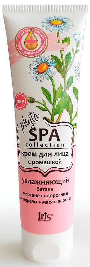 Iris cosmetic Крем для лица с Ромашкой дневной увлажняющий PHYTO SPA Collection , 100мл
