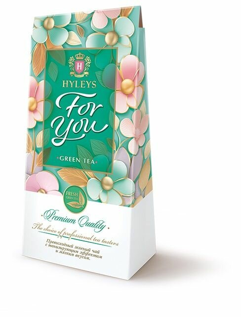 HYLEYS Чай зеленый крупнолистовой For You, 50 г