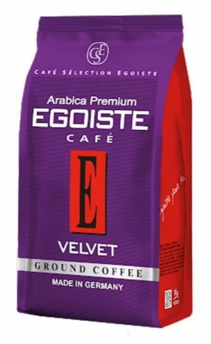 EGOISTE Кофе Velvet, молотый, 200 г