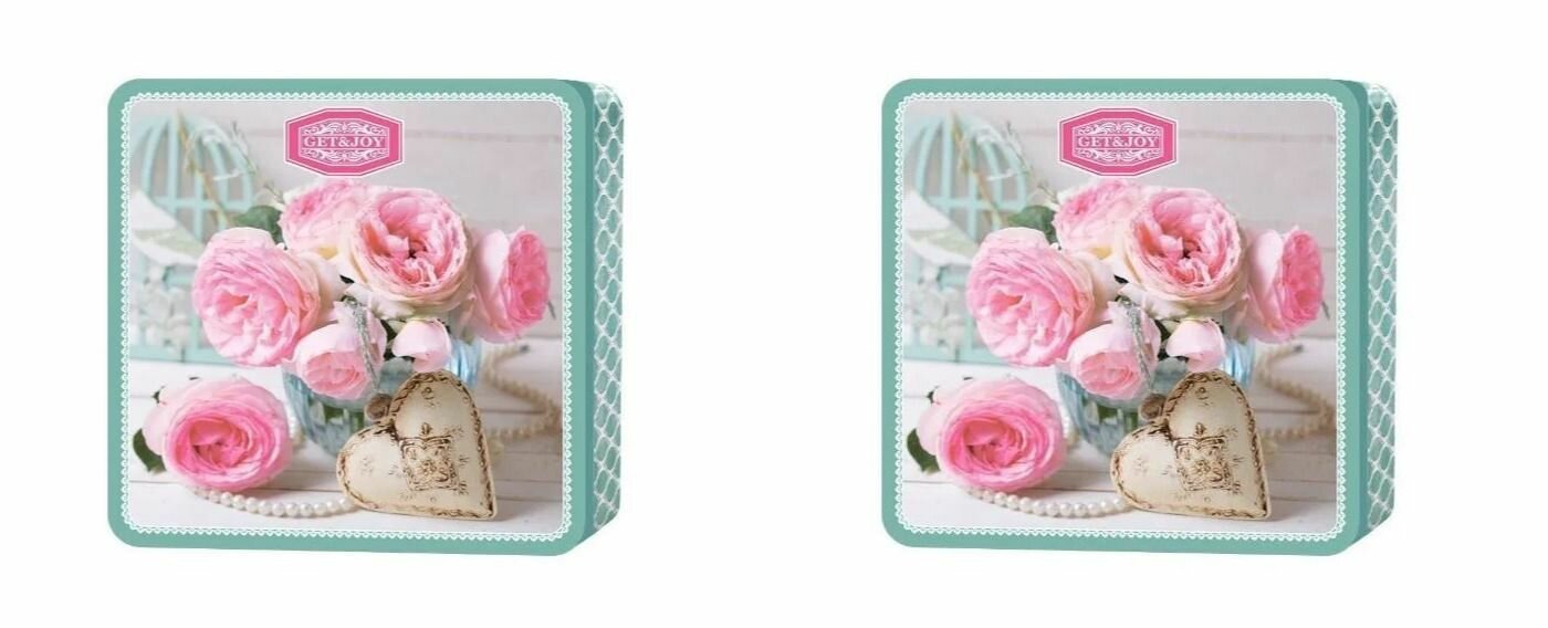 Get&Joy Чай черный листовой Розы, 100 г, 2 уп