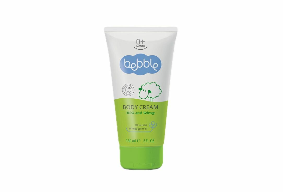 BEBBLE Детский питательный крем для тела 0+ Body Cream