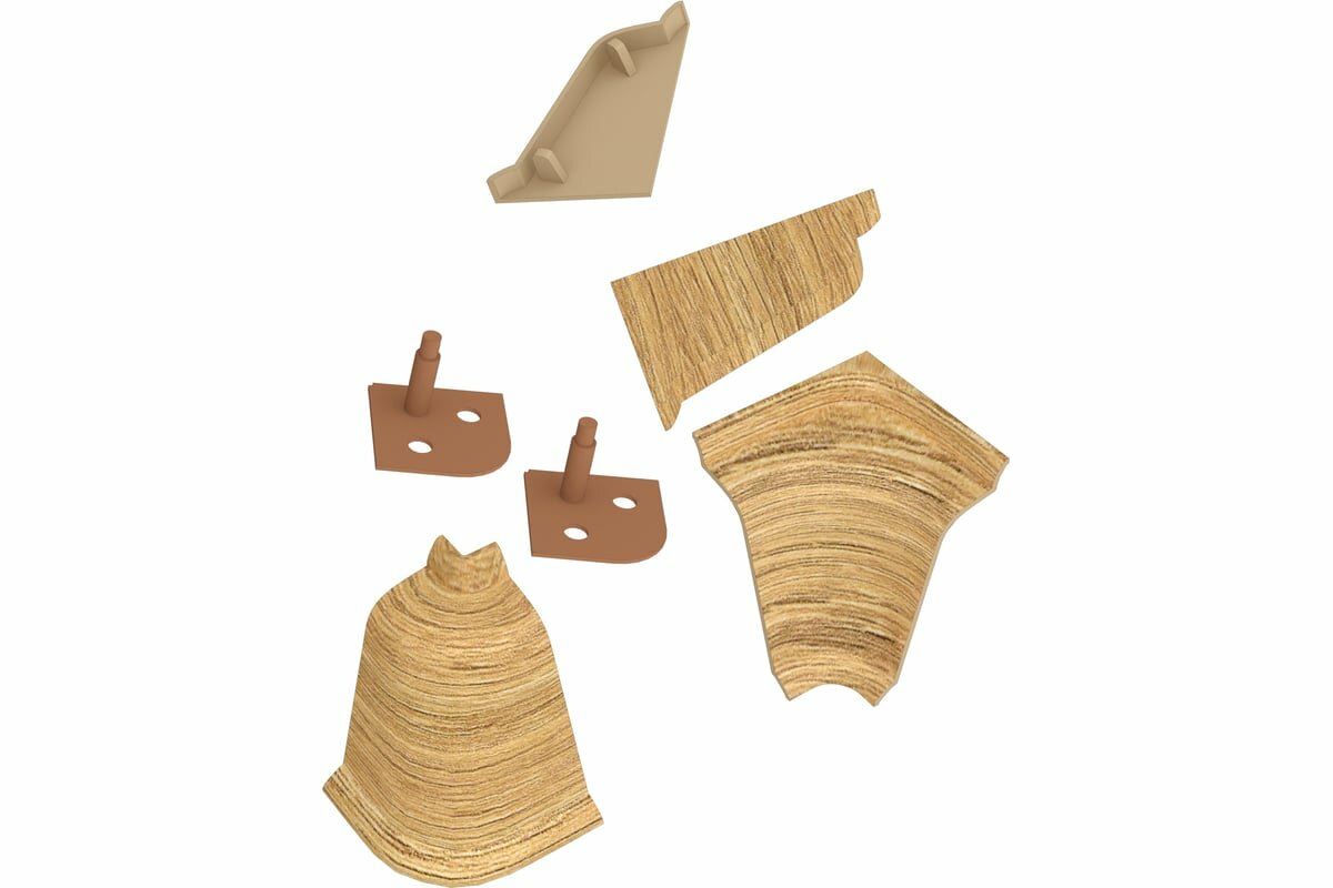 LB 37 KORNER комплект аксессуаров краш дуб вотан 6112 20-37-9-M-6112 для мебели