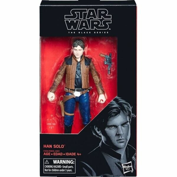 Фигурка Звездные войны: Черная серия Han Solo (Solo) - Хан Соло (соло), 15 см