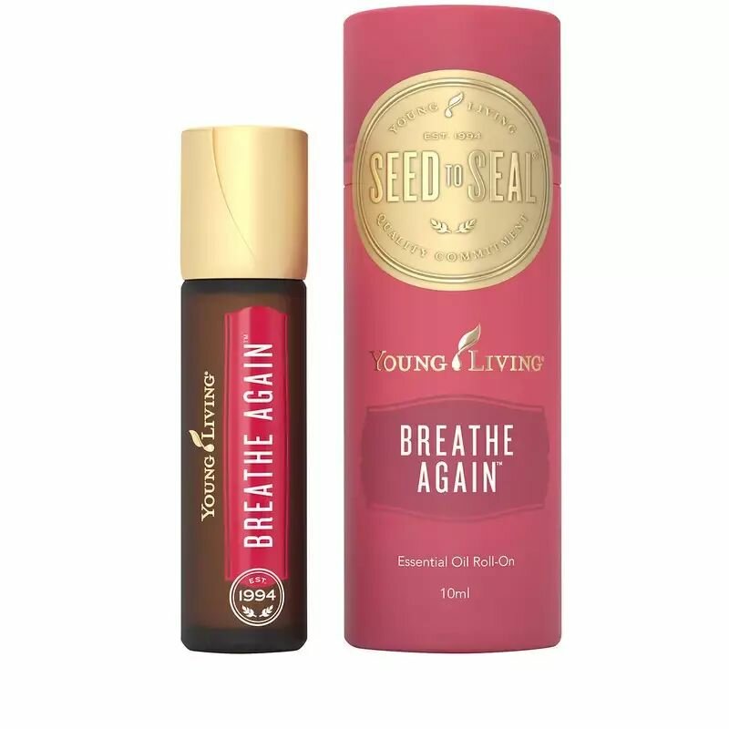 Смесь эфирных масел Breathe Again Roll-On Young Living/Янг Ливинг, 10 мл