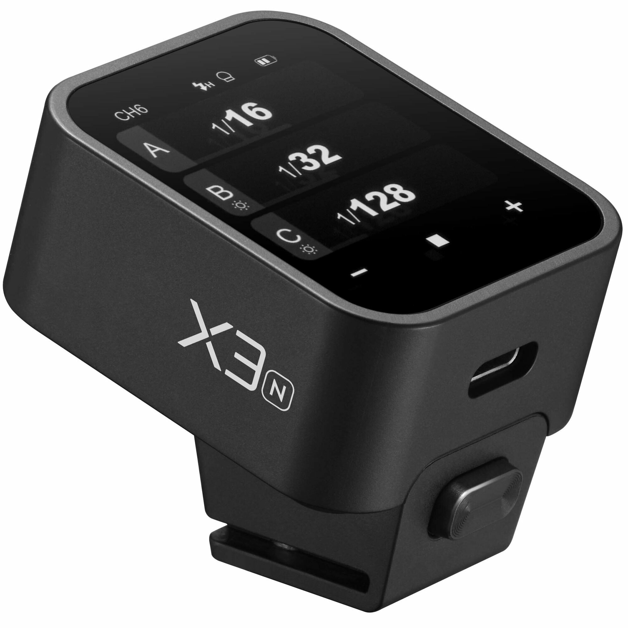 Радиосинхронизатор Godox X3-N TTL Nikon, сенсорный дисплей, 32 канала