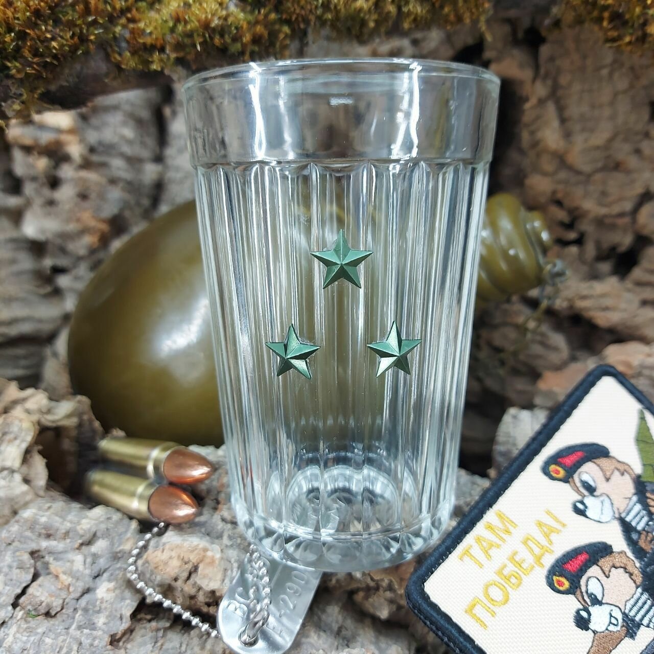 Стакан проставной граненый старший лейтенант