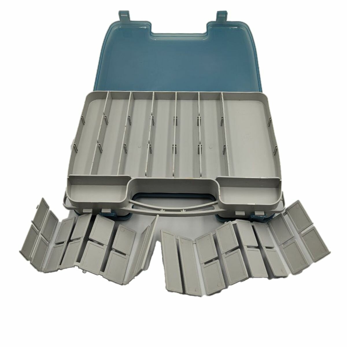 Коробка для воблеров двухсторонняя GFish 17246 / органайзер рыболовный