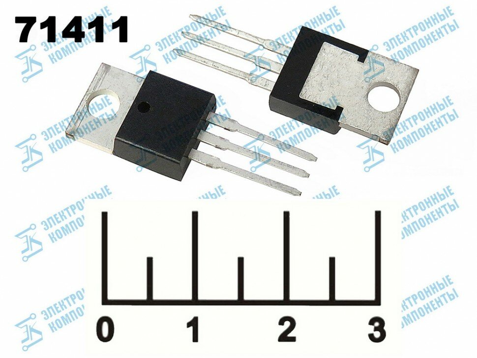 Микросхема L78S12CV крен (2A/12V) TO220