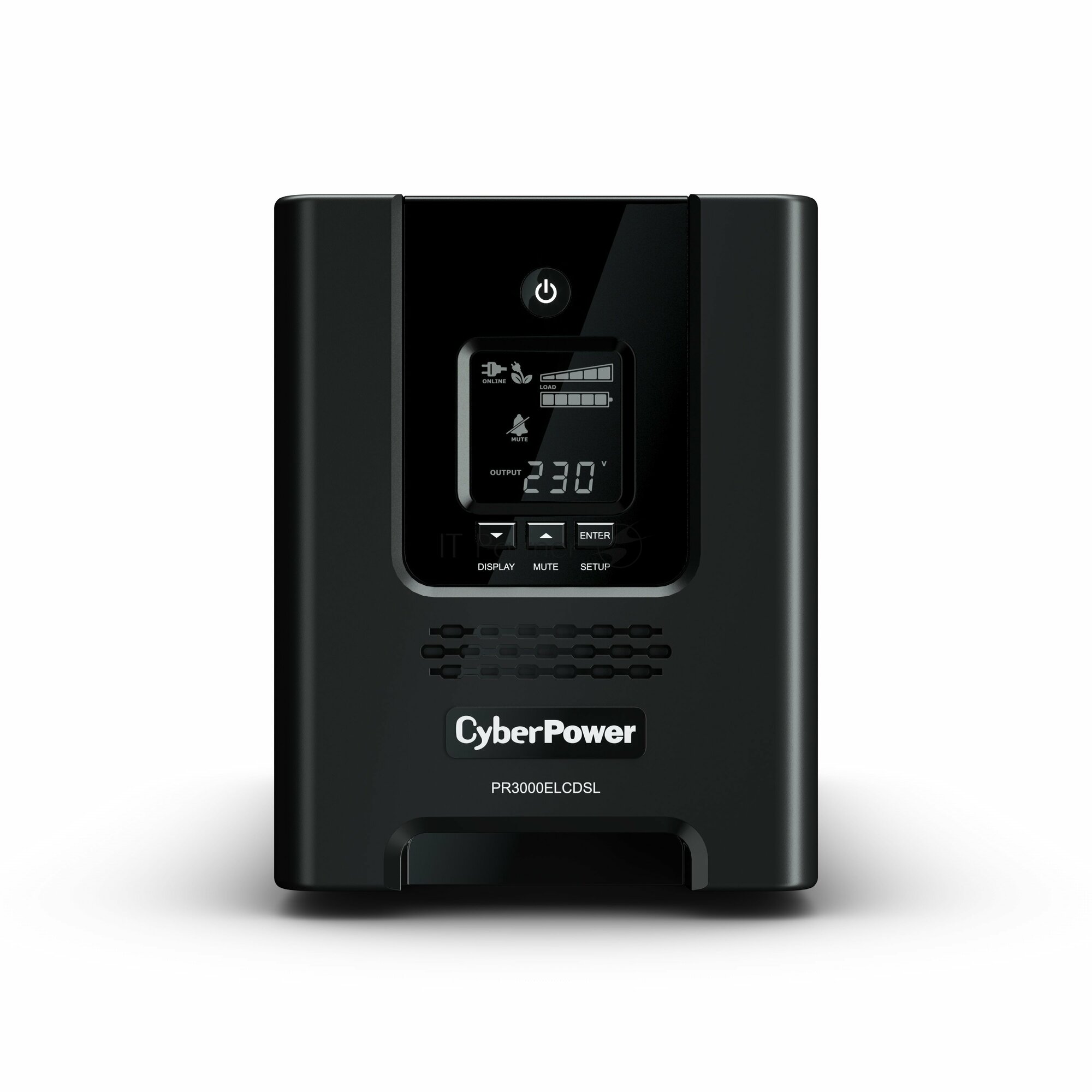 ИБП линейно-интерактивный CyberPower PR3000ELCDSL, 3000VA/2700W, ЖК-дисплей, черный