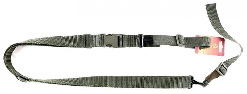 Ремень Vektor Тактический Трехточечный Зеленый, Без Плечевой Накладки