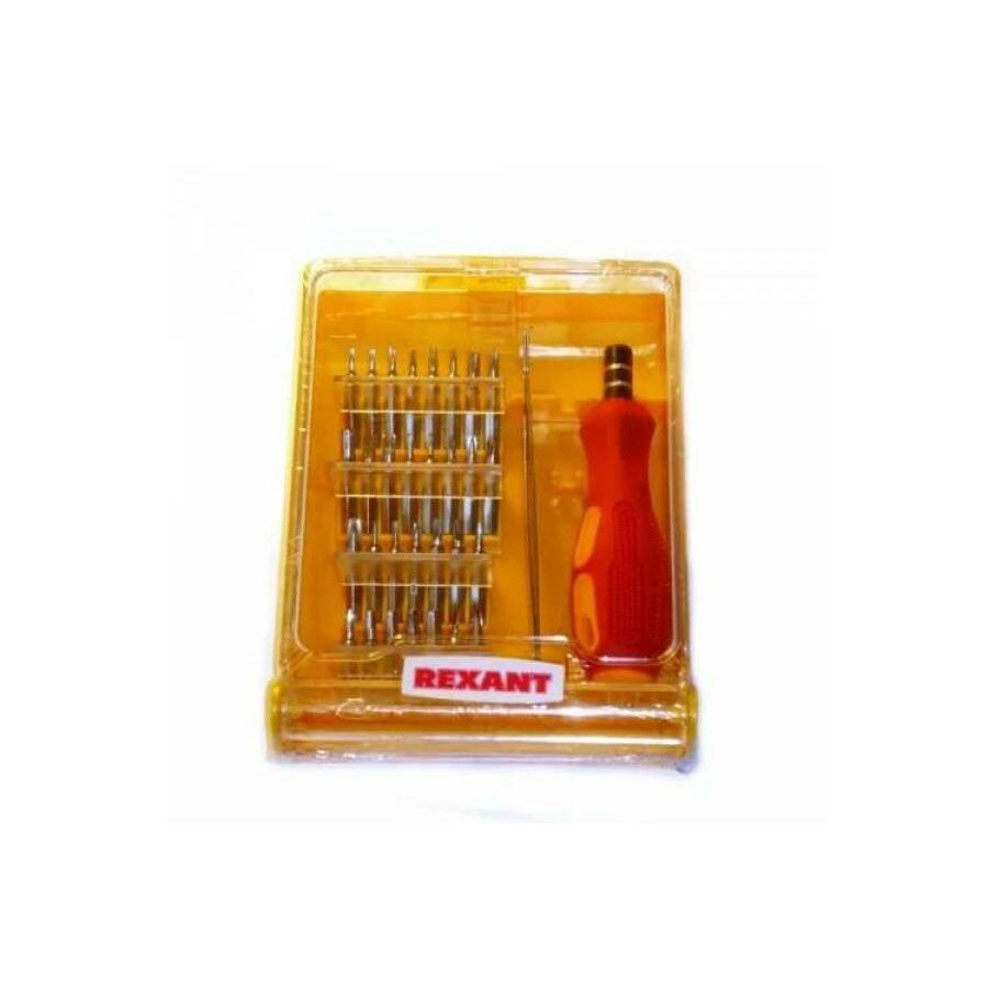Rexant Отвертки 12-4701 Набор отверток для точечных работ 32 предмета