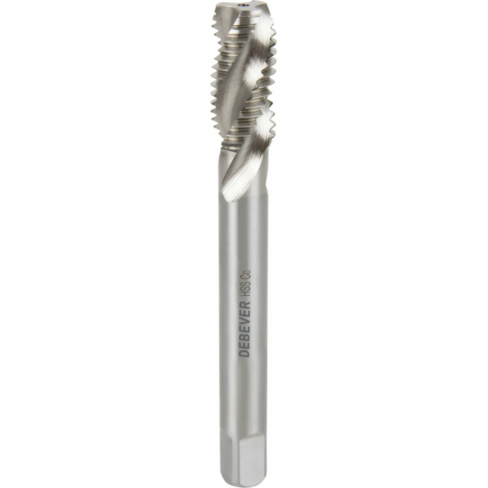Машинный метчик для глухих отверстий Debever Machining Solutions M8, HSS-Co, DIN 371