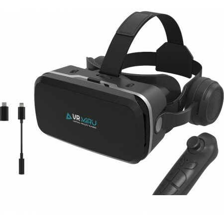 Очки виртуальной реальности для смартфона Miru VMR1000E DreamScope (с контроллером VMJ5000)
