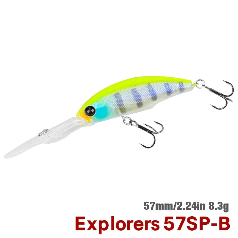 Воблер Explorers 57SP-B, 8.3g, цвет Explorers-B