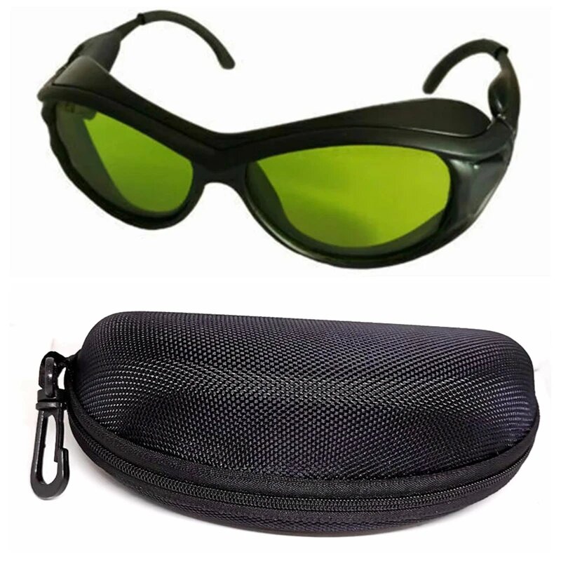 Elubor Лазерные защитные очки IPL Beauty 200-2000 нм Темно-зеленый, 1pc