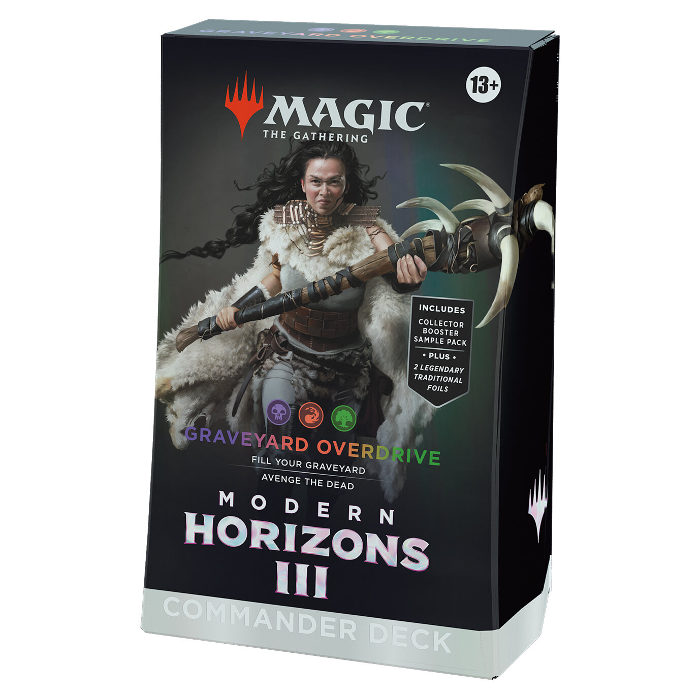 Magic The Gathering: Колода Commander Deck MTG Graveyard Overdrive издания Modern Horizons 3 на английском