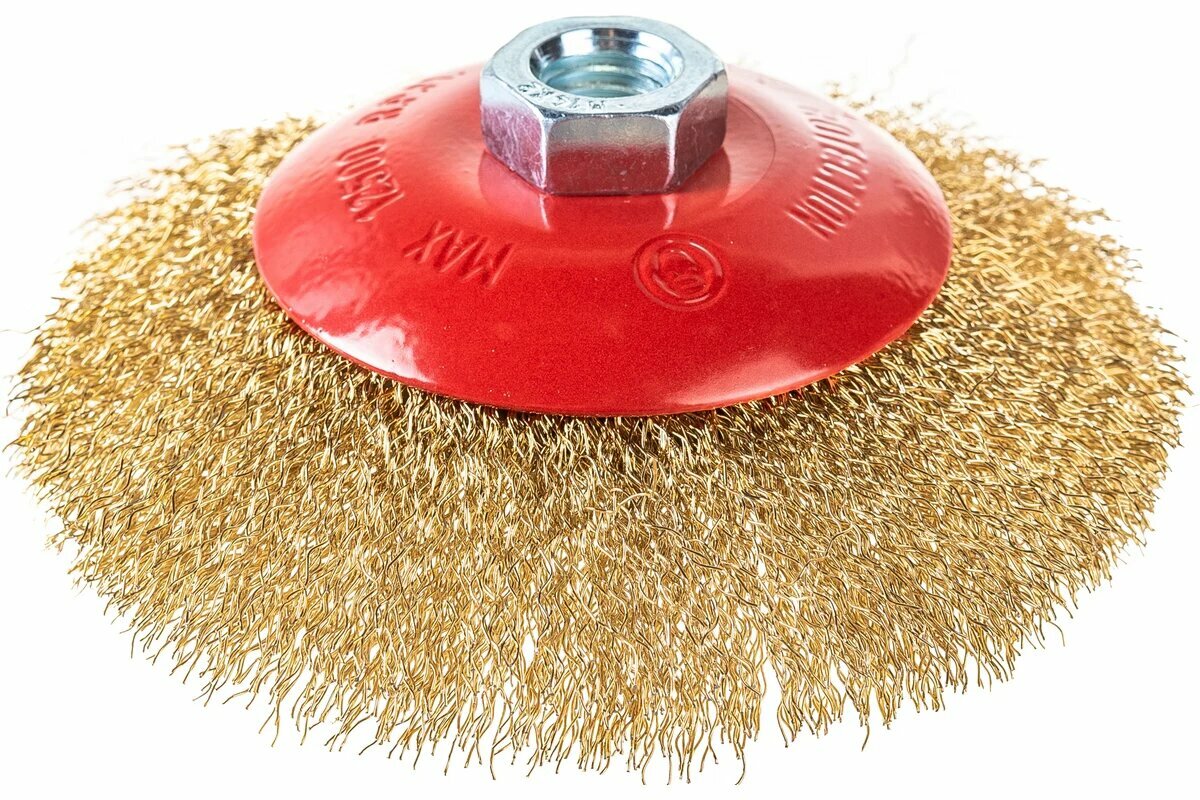 Кедр Щетка тарелка 125 мм М14 для УШМ 148-0125 208047 для обработки металла