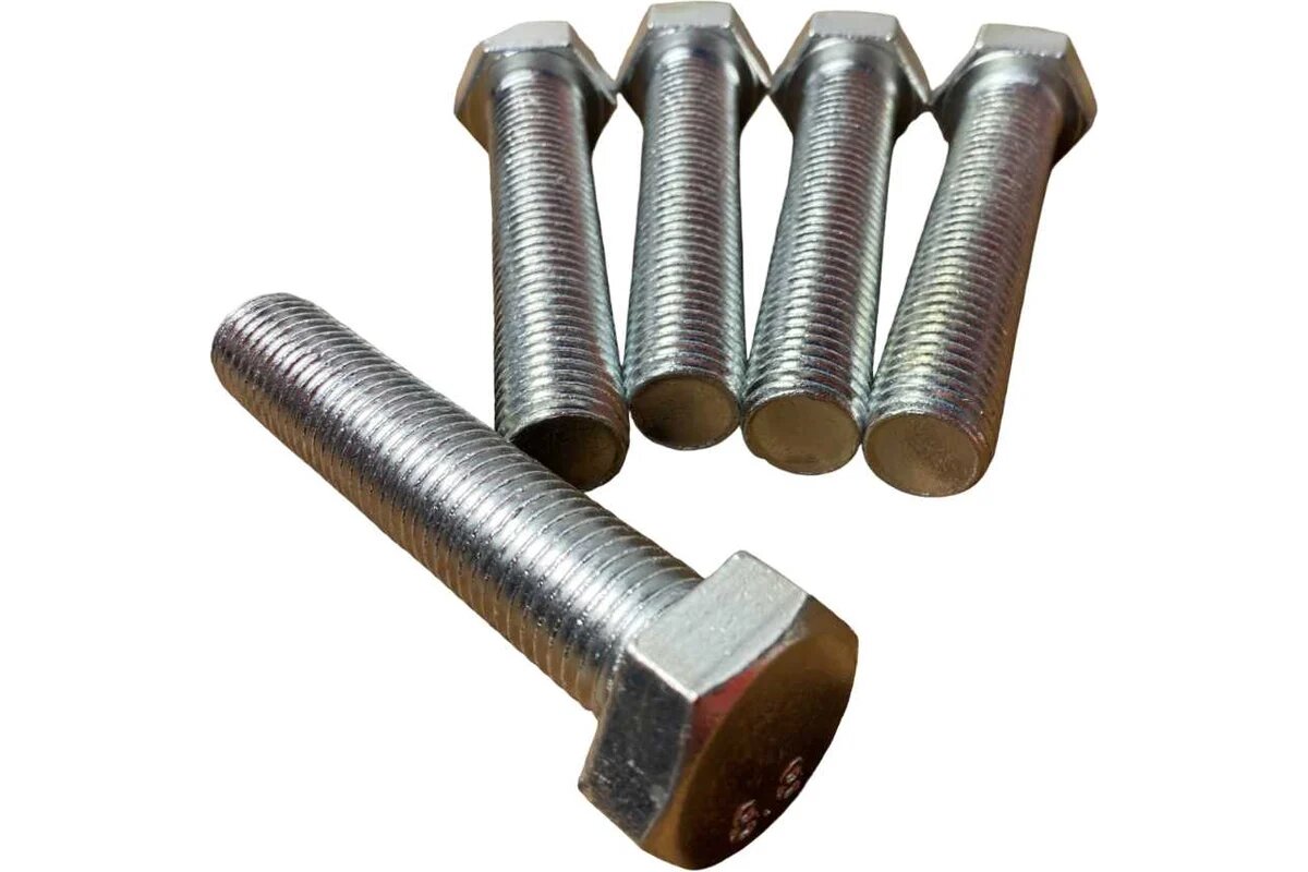 23 болта Болт высокопрочный М20х110 ОЦ к. п.8.8 DIN933 (5 шт.) А02002011032023