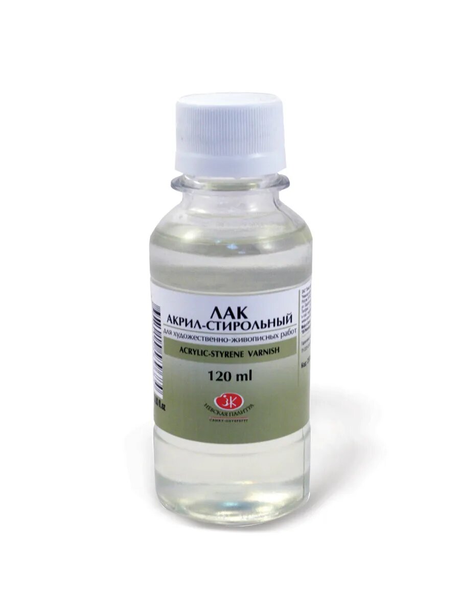 Лак акрил-стирольный, 120 мл, в банке
