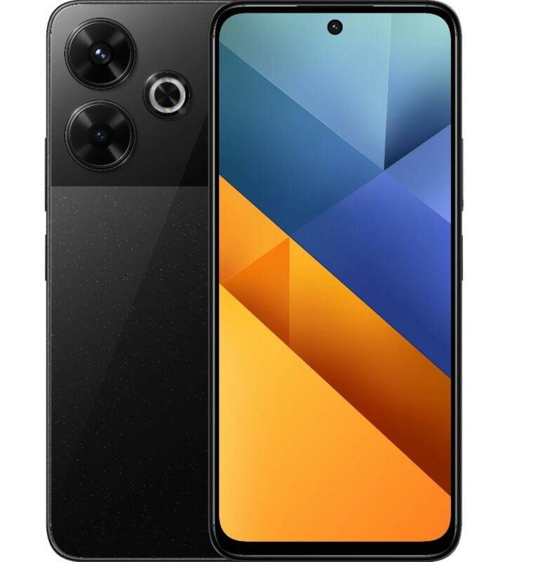 Смартфон Xiaomi Poco M6, 8/256Gb, Black