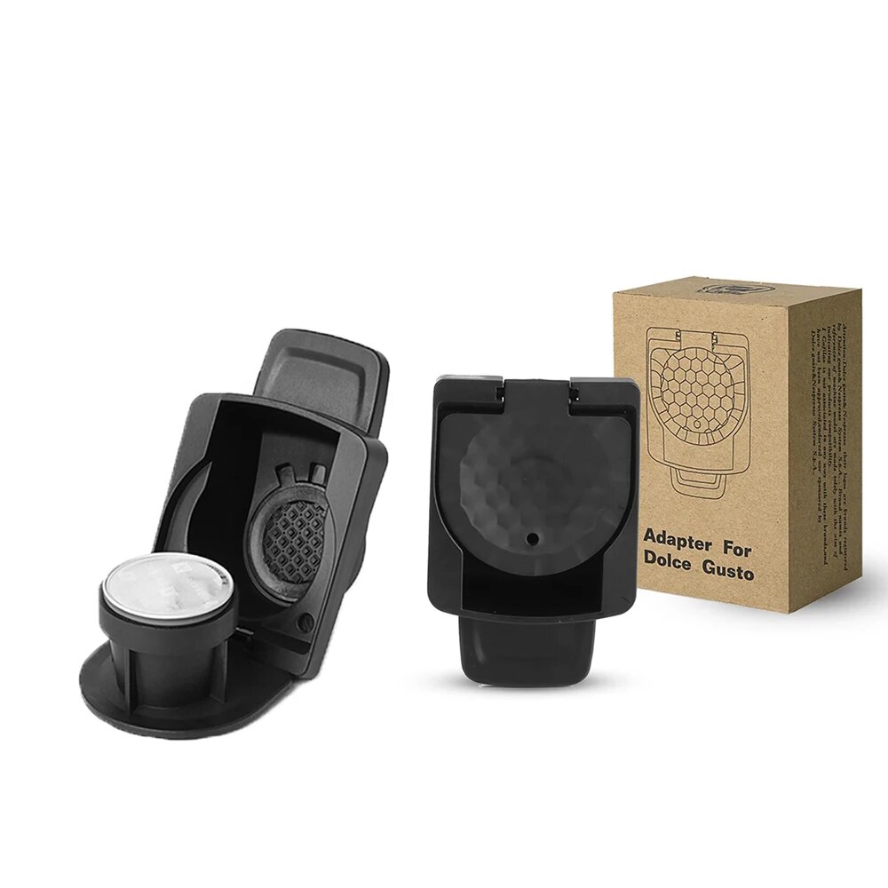 Адаптер iCafilas для Dolce Gusto с капсулами Nespresso Черный, C-D to nes adap-2PC