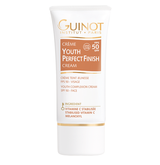 Омолаживающий тонирующий крем SPF 50 Guinot Youth Perfect Finish Cream SPF 50, 30 мл