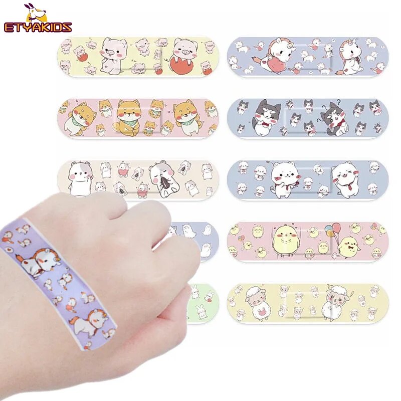 Пластырь детский водостойкий на клейкой основе, 120 шт./лот