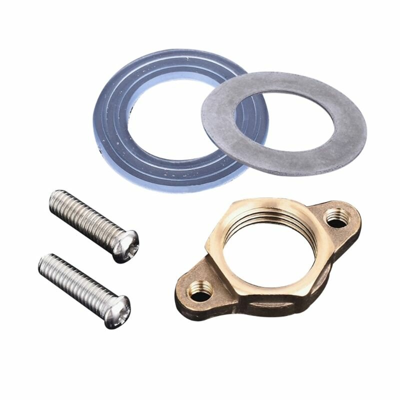 Винтовой крепеж для предотвращения люфта крана - медь, увеличенная на 20 мм, прямая гайка