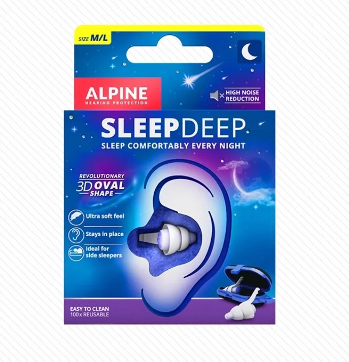 Alpine Sleepdeep Профессиональные беруши для сна