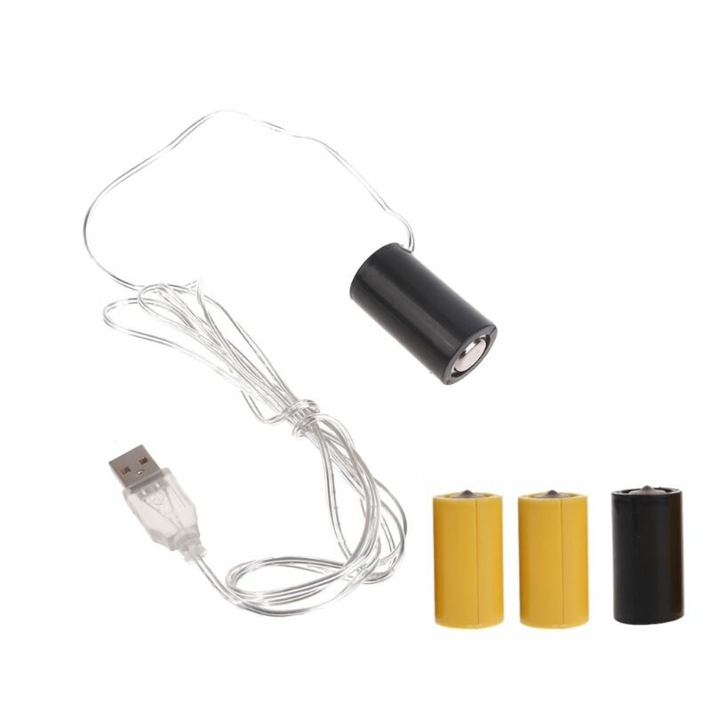 Виртуальная батарея LR14 C с питанием от USB-один в один