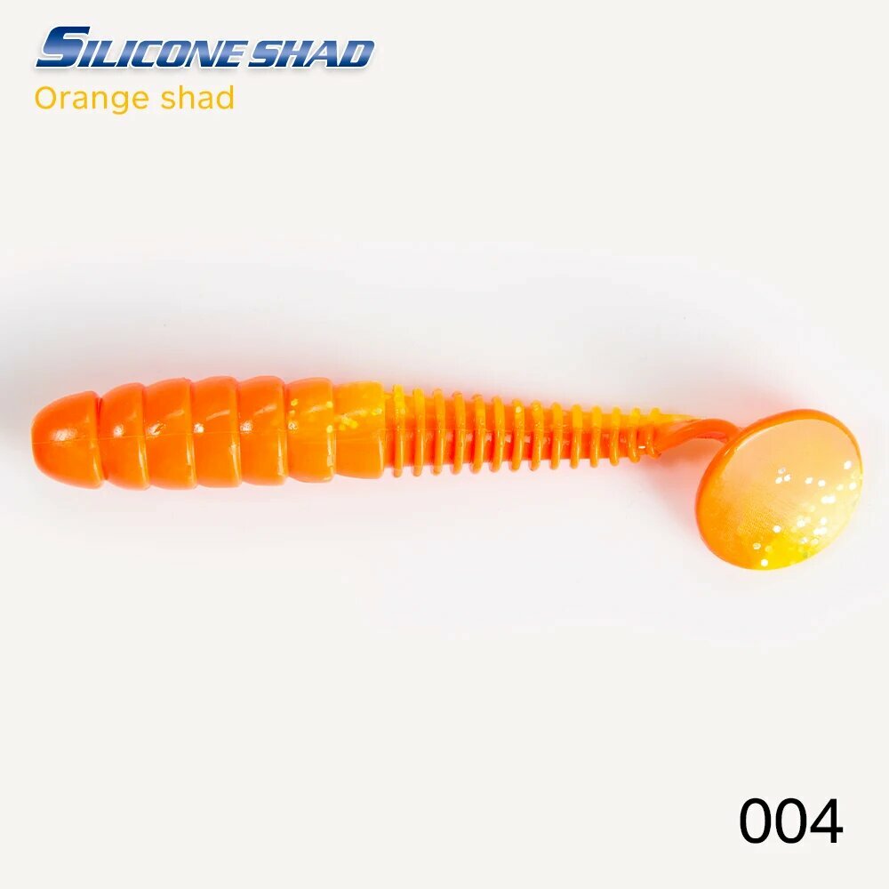 Силиконовые приманки Hunthouse keitech Easy Shiner 8/9 см Оранжевый, 8.5cm, 004