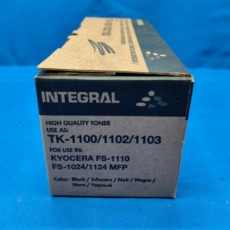 INTEGRAL TK-1100 Тонер-картридж с чипом, ресурс 2 100 стр, совместимый